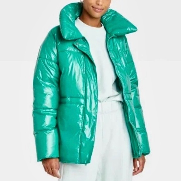 a new day | Jackets & Coats | A New Day Puffer Coat Water Resistant ...
